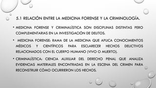 MEDICINA FORENSE Y CRIMINALÍSTICA FORENCE.pptx