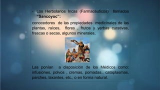Medicina inca | PPTX