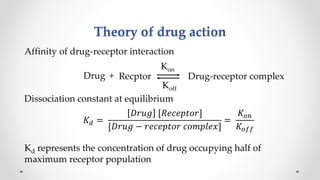Molecular mechanisms of drugs | PPTX