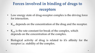 Molecular mechanisms of drugs | PPTX