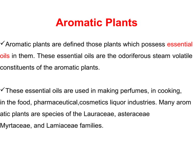 Medicinal and aromatical plants,cultivation of medicinal and aromatic crops , production ...