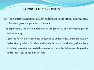 Medicinal and toilet preparation act 1955 | PPTX