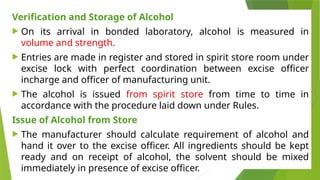 Medicinal and Toilet Preparations Act, 1955 – Excise Duty Regulations ...