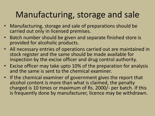 Medicinal and toilet preparations (excise duties) act, 1995 and rules ...