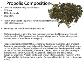 Medicinal benefits of beekeeping | PPTX