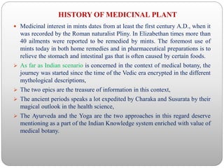 Medicinal Botany and It's scope and History | PDF