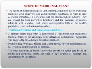 Medicinal Botany and It's scope and History | PPT