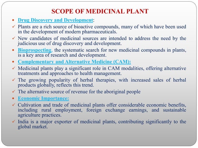 Medicinal Botany and It's scope and History | PDF