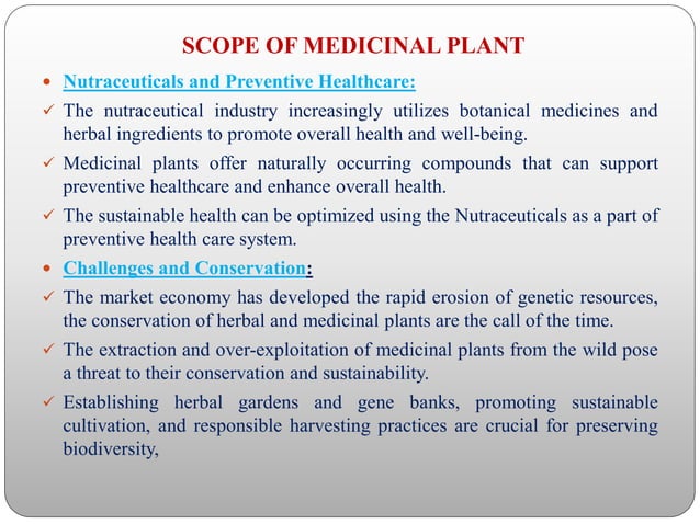 Medicinal Botany and It's scope and History | PDF