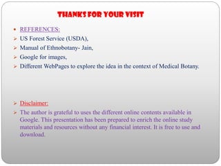 Medicinal Botany and It's scope and History | PDF