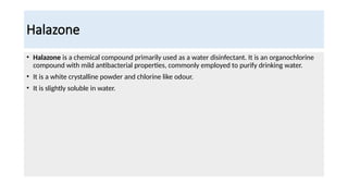 Anti infective agent, Classification and reaction.pptx