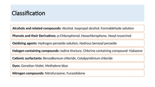 Anti infective agent, Classification and reaction.pptx