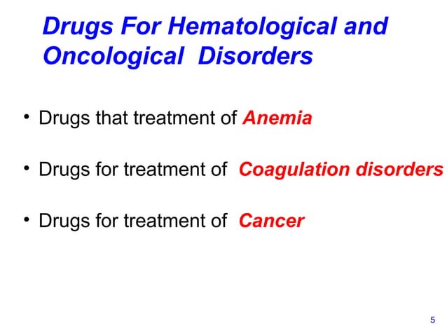 Medicinal Chemistry-1 PHP427.ppt hematol | PPT