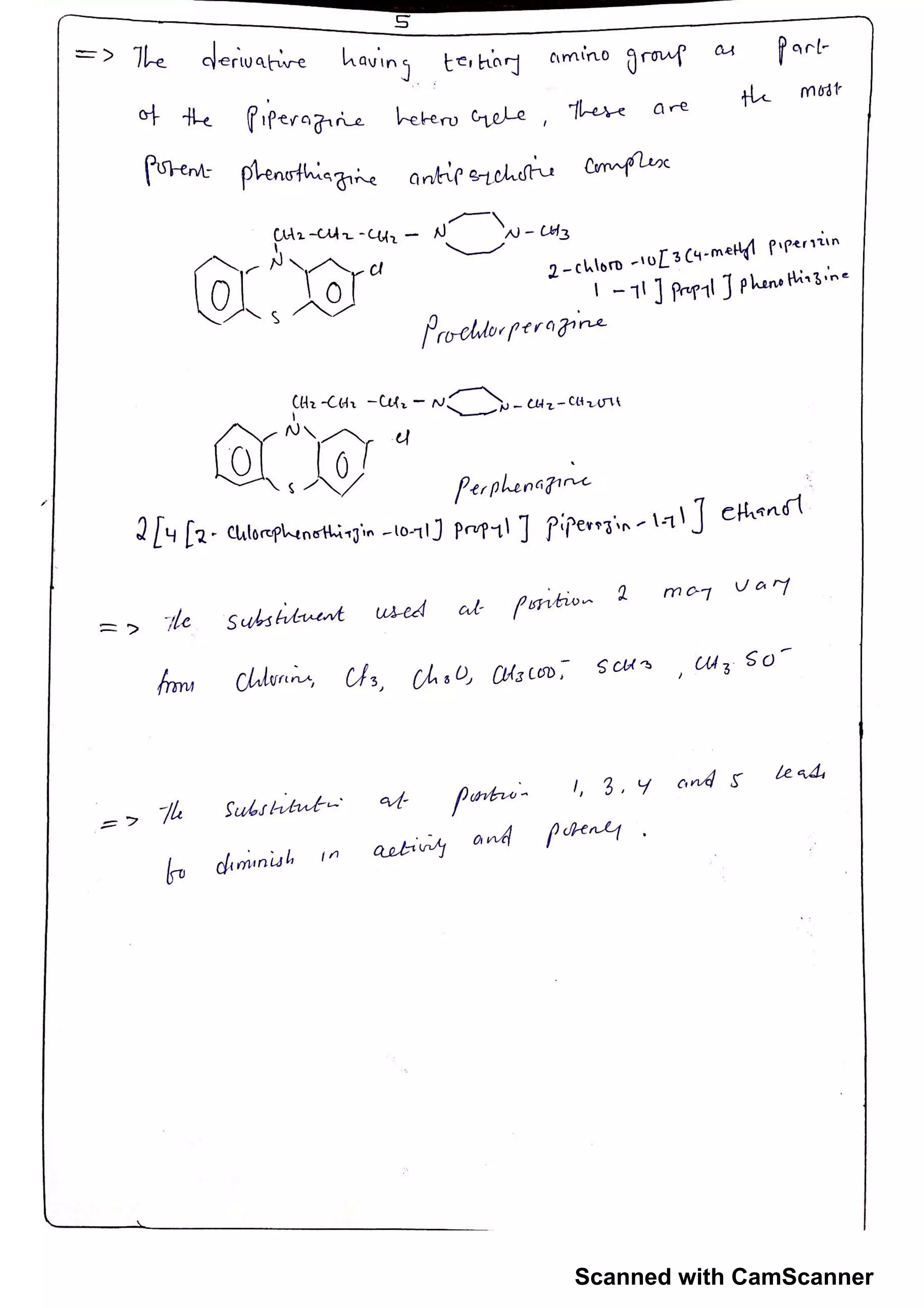 short note on SAR of benzodiazepines , antypsychotics and anaesthetics ...
