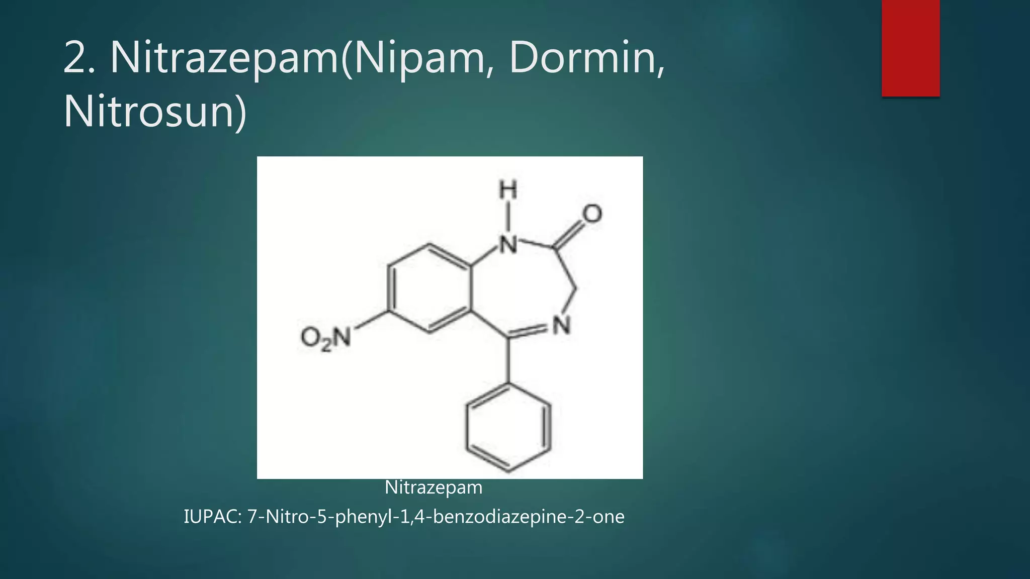 Sedative & Hypnotics - Benzodiazepine | PPTX