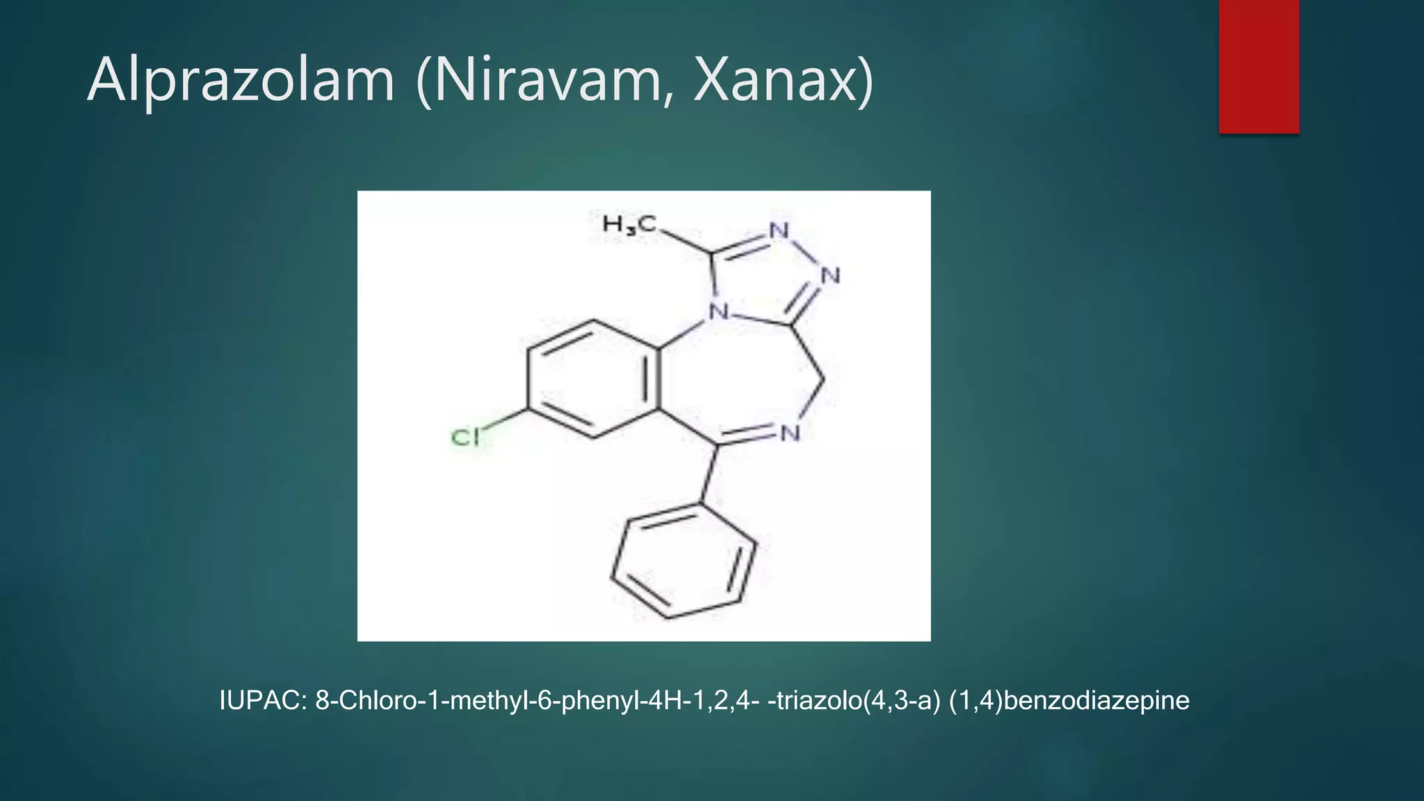 Sedative & Hypnotics - Benzodiazepine | PPTX
