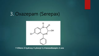 Sedative & Hypnotics - Benzodiazepine | PPTX