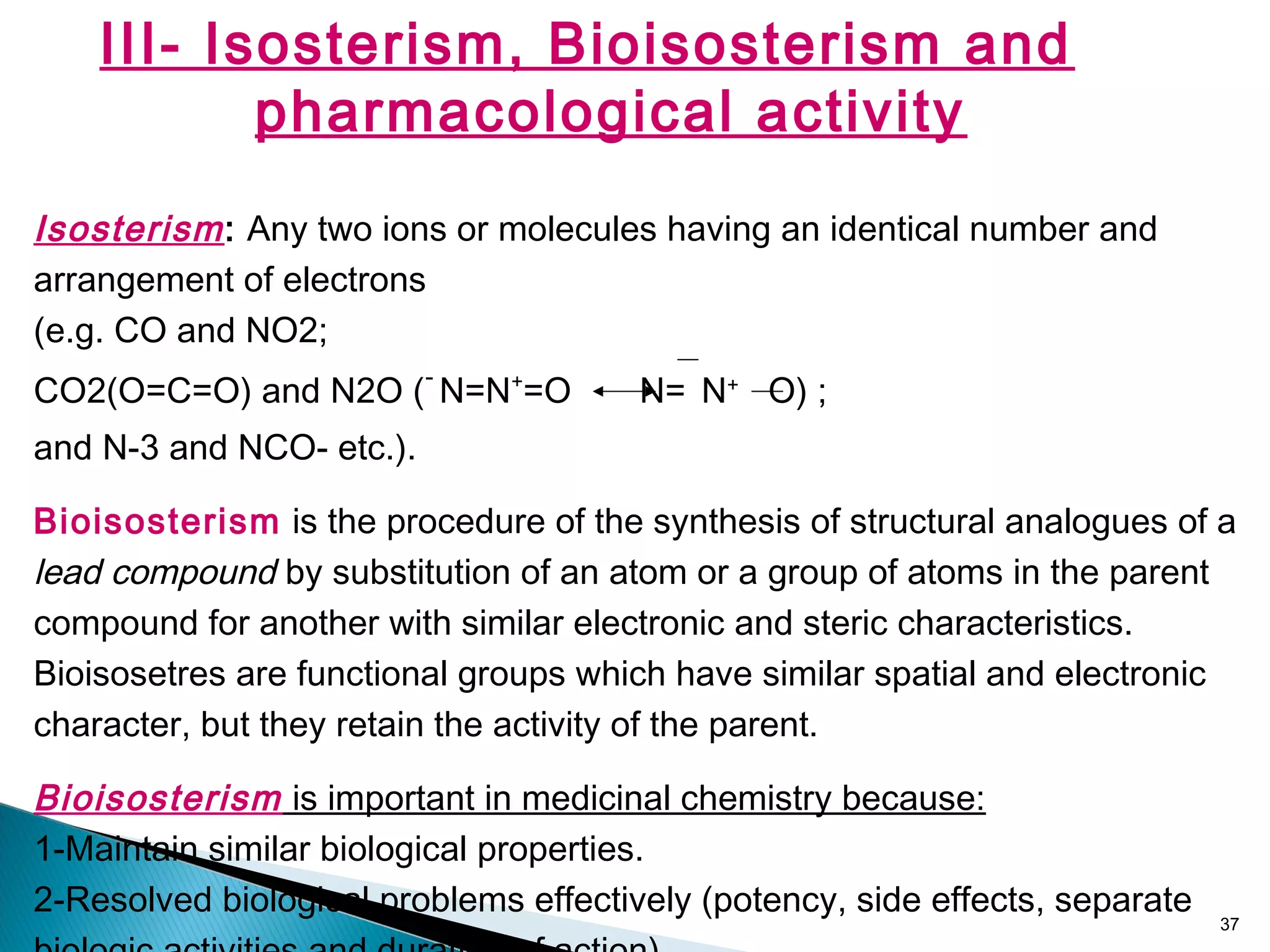 Medicinal chemistry i | PPT