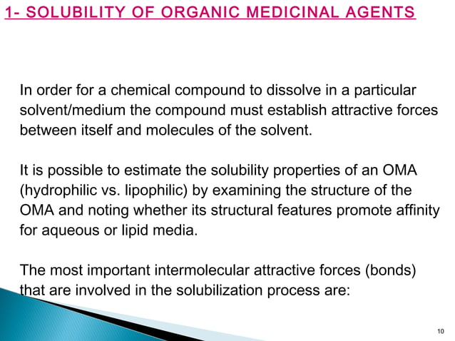 Medicinal chemistry i | PPT | Pharmaceutical Drugs | Medical Health