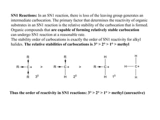 ORGANIC REACTIONS AND THEIR MECHANISMS | PPTX