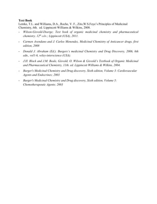 Medicinal Chemistry II Course Syllabus.docx
