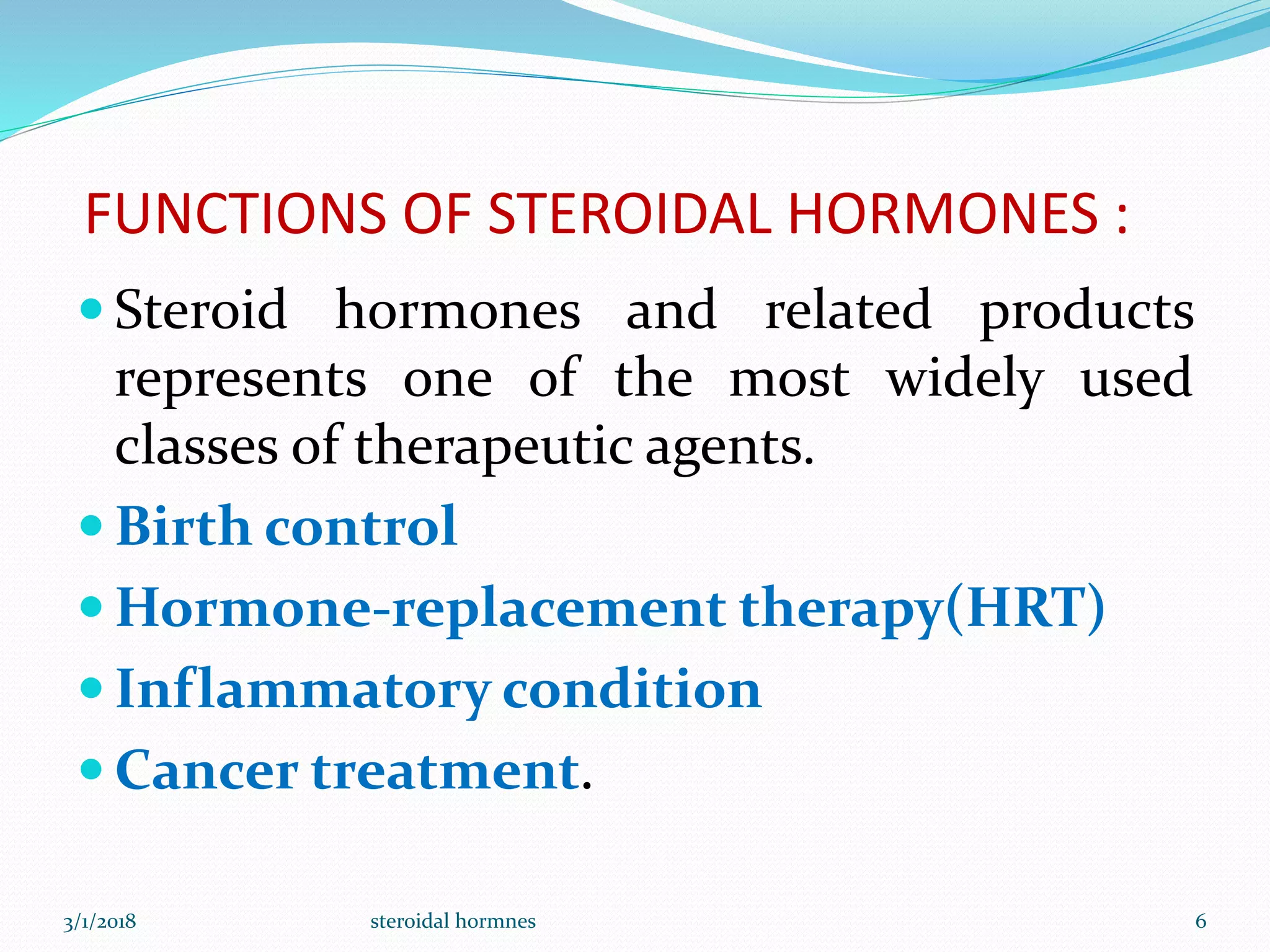Medicinal Chemistry of Steroidal Hormones.pptx
