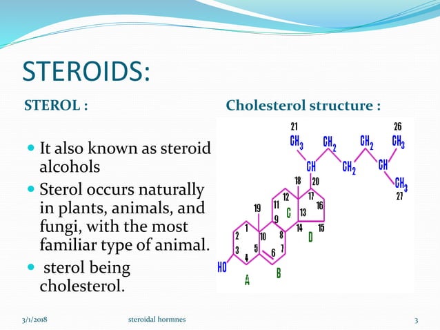 Medicinal Chemistry of Steroidal Hormones.pptx | Hormonal Disorders ...
