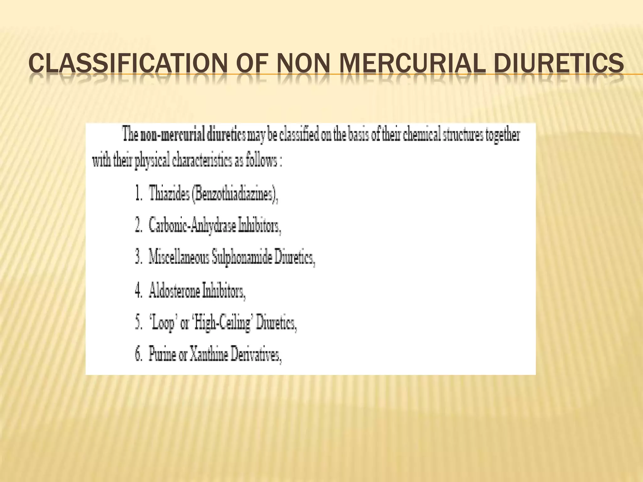 Medicinal diuretics by Waris Nawaz | PPTX