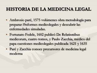 Medicina legal | PPT