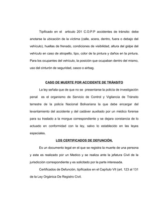 Medicina legal 8 al 11. | DOC