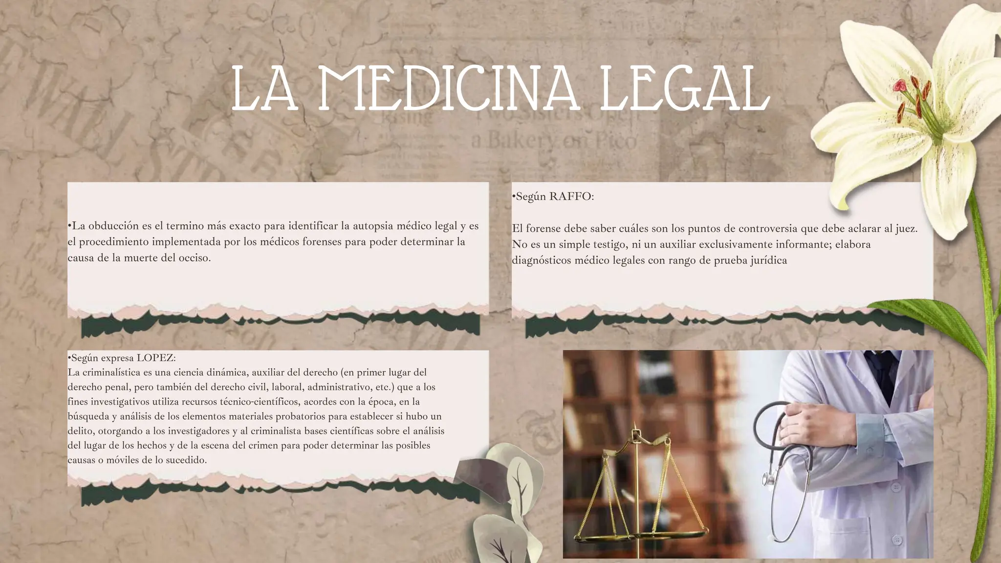 MEDICINA LEGAL tanatología forense | PPT