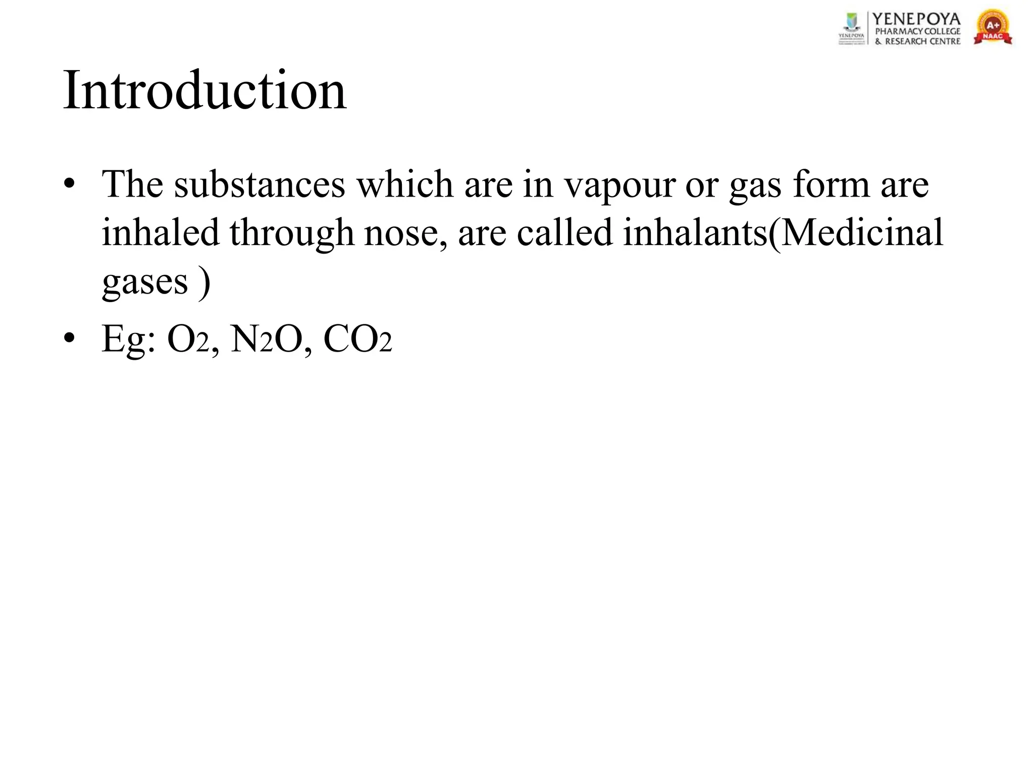 Overview of Medicinal Gases: Properties, Preparation, Storage, and Uses ...