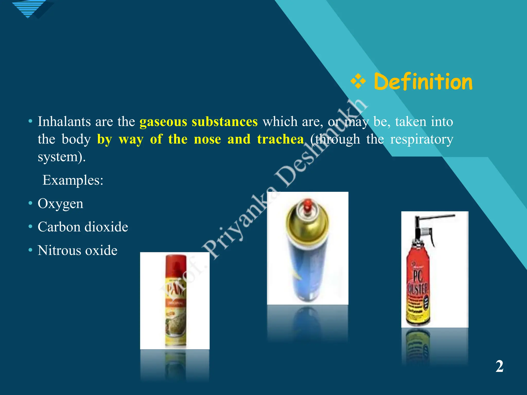 MEDICINAL GASES OR INHALANTS IN PHARMACEUTICALS | PDF