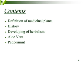Medicinal herbs (Erasmus project) | PPT
