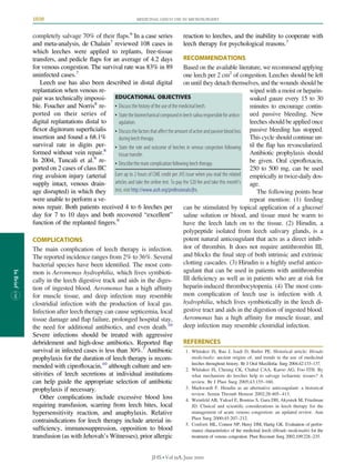 Medicinal leech use in microsurgery | PDF