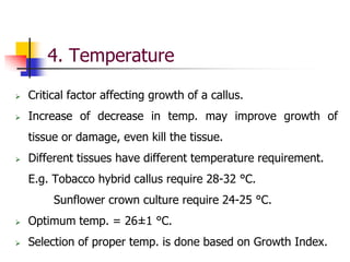 Plant Tissue culture part II by Dr. Preeti Verma | PDF