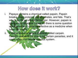 Some Medicinal plants & Their Uses | PPTX