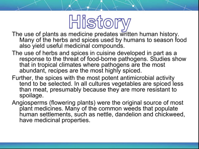 Some Medicinal plants & Their Uses | PPTX