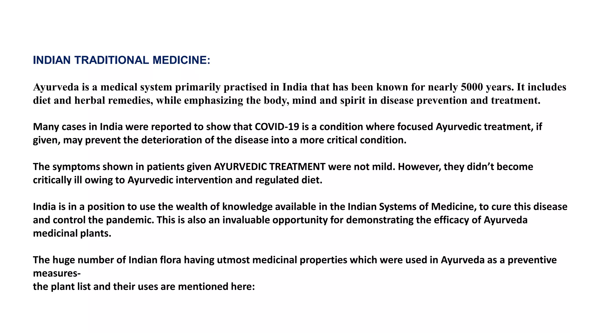 Medicinal plants introduction | PPTX