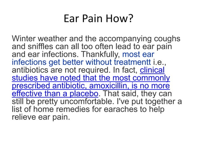 Medicinal plants and earache A series of Presentation By Mr. Allah D ad ...