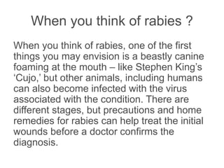 Medicinal plants and rabies A series of Lectures By Mr. Allah Dad Khan ...