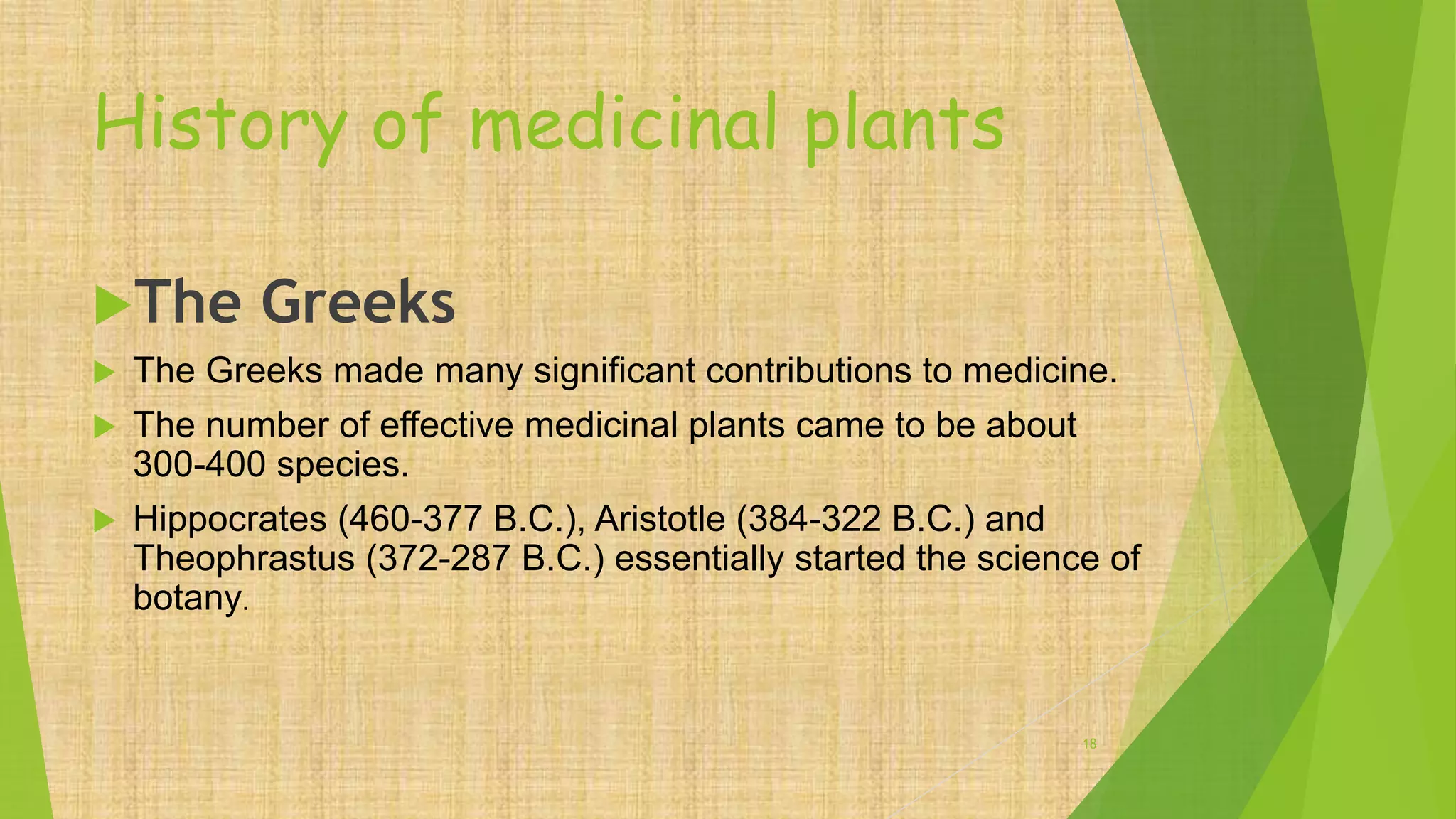 Medicinal plants and their uses | PPTX