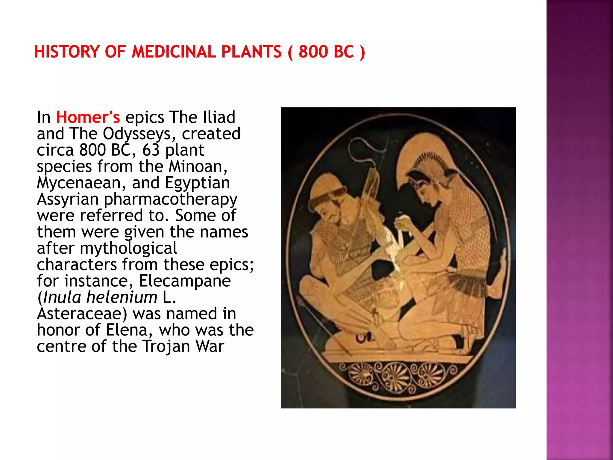 Medicinal plants history A Lecture By Mr Allah Dad Khan Former DG ...