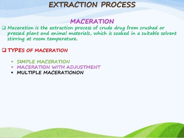 Medicinal plant & their extraction process