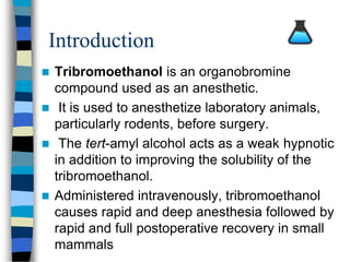 general anesthetics | PPT