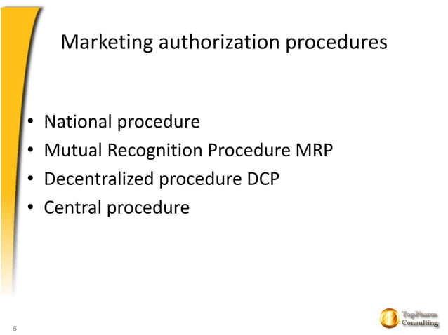 Medicinal products marketing authorization procedures | PDF ...