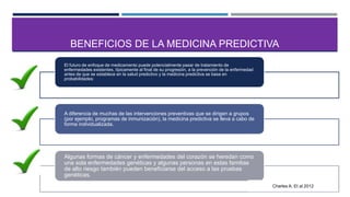 Medicina predictiva | PPTX