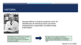 Medicina predictiva | PPTX