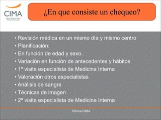 Medicina preventiva chequeo médico | PDF