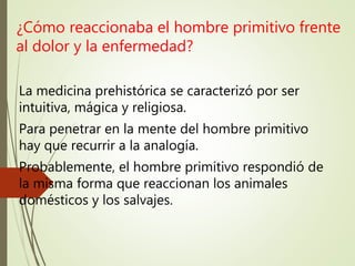 Medicina Prehistórica. | PPTX